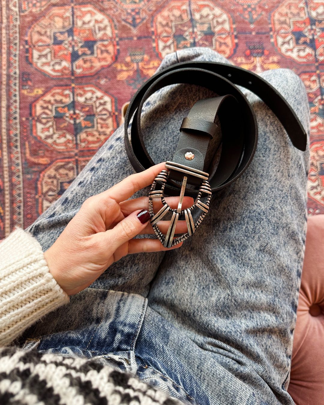 Leather belt women | dimitrasworkshop.com